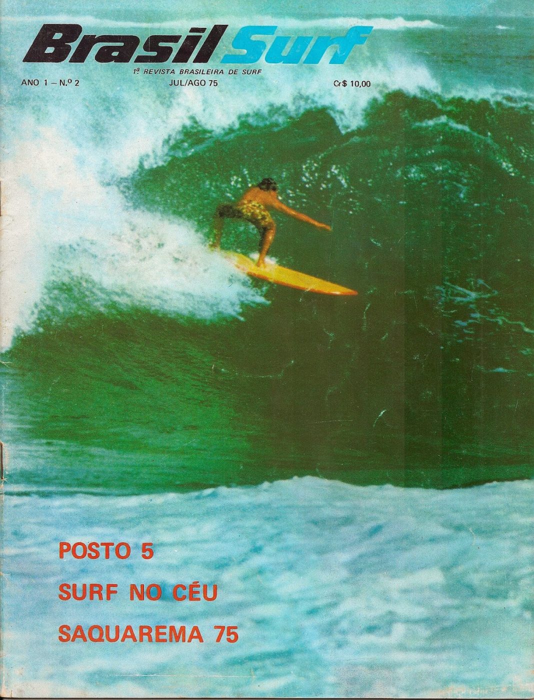 Brasil Surf - A primeira revista | Waves