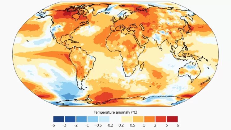 Aquecimento Global - Ano mais quente desde 1850 | Waves