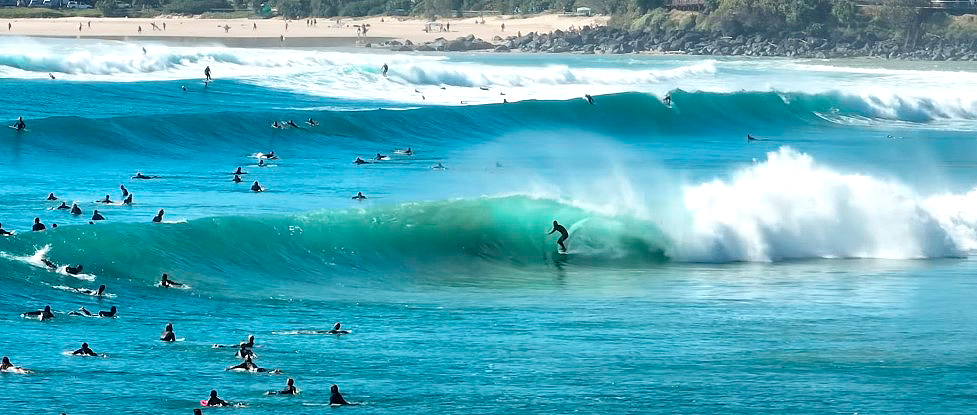 Para assistir - Experiência em Kirra | Waves